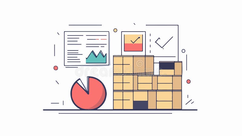 Warehouse Statistics Infographic Stock Illustrations – 95 Warehouse ...