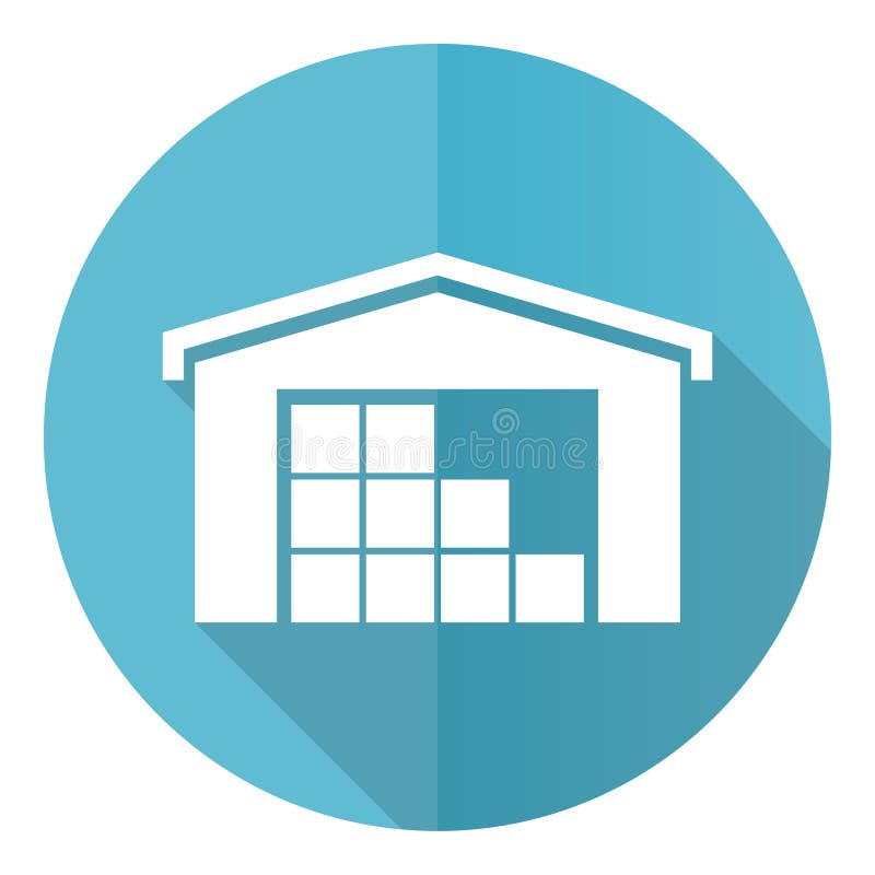 Warehouse, Storage Concept Vector Icon Set, Flat Design Pointers ...