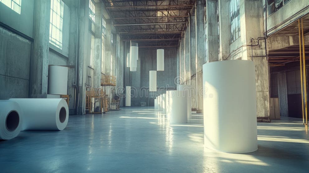 Warehouse Storage of Papers Stock Image - Image of paperwork, facility ...