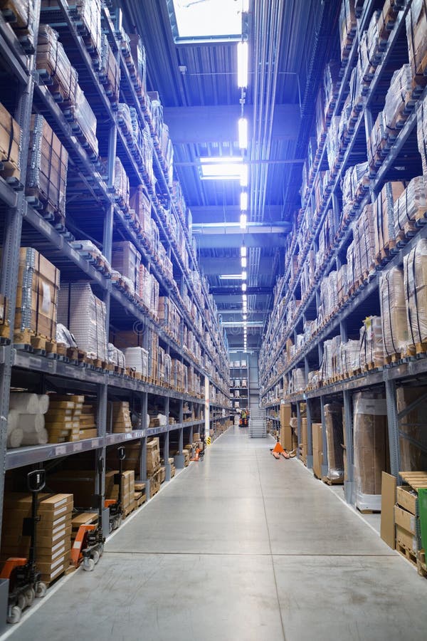 Warehouse store stock. stock photo. Image of company - 115569522