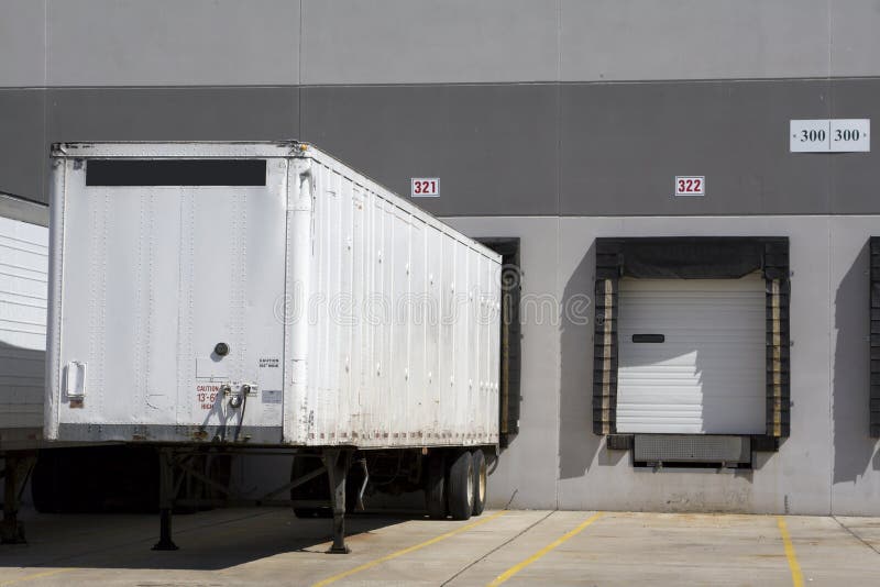 Warehouse truck loading stock photo. Image of loading - 2381344
