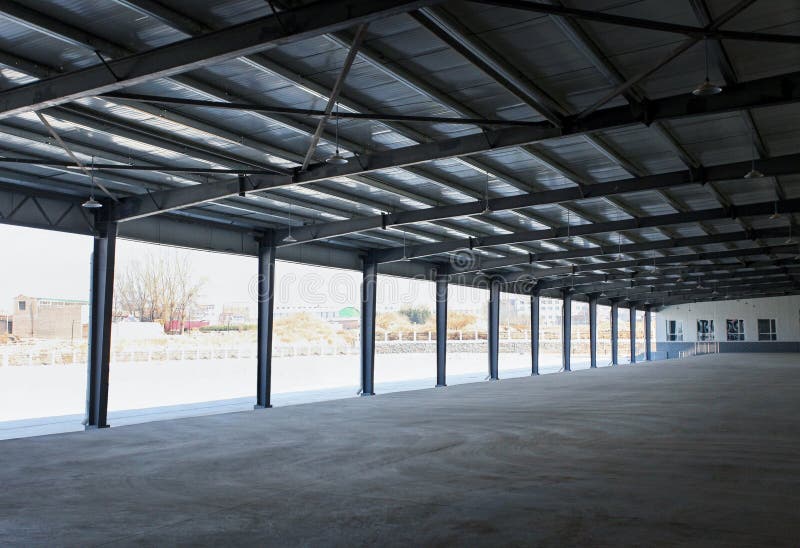 Warehouse, Unmanned, Storage, Parking Stock Image - Image of warehouse ...