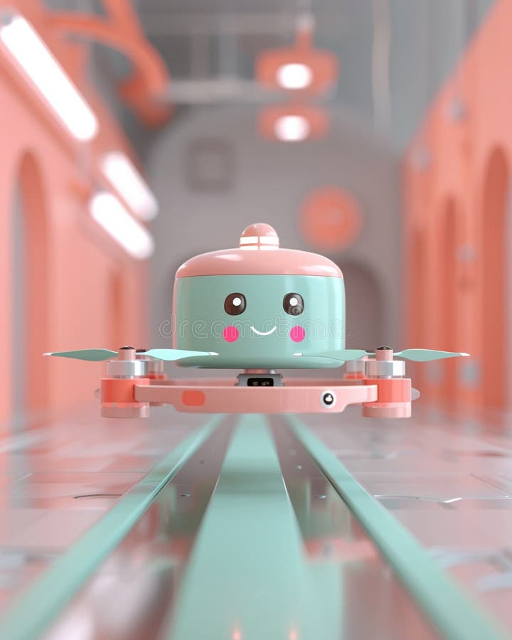 Warehouse Using Drones To Achieve Streamlined Logistics and Inventory ...