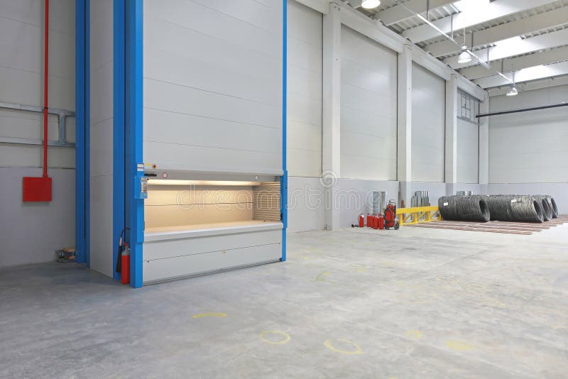 Warehouse stock photo. Image of factory, logistic, workstation - 77735468