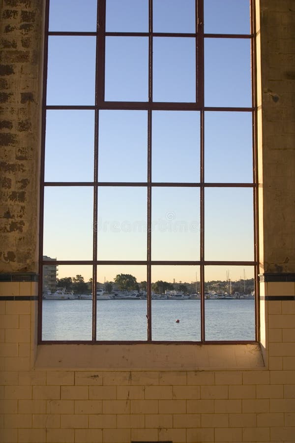 Warehouse window stock photo. Image of beams, windows - 1249166