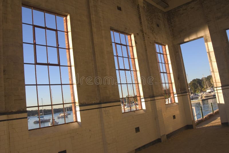 Warehouse window stock photo. Image of beams, windows - 1249166