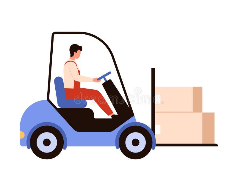 Cartoon Worker Carrying Boxes Stock Illustrations – 606 Cartoon Worker ...