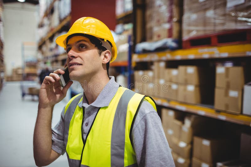 1,124 Warehouse Worker Calling Stock Photos - Free & Royalty-Free Stock ...