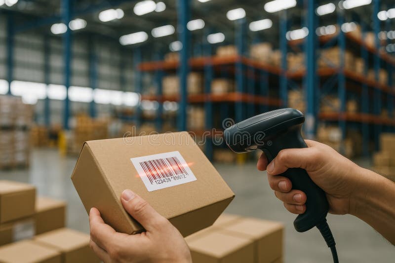 150 Warehouse Inventory Management Shelves Boxes Scanning Technology ...