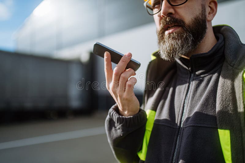 1,123 Warehouse Worker Calling Stock Photos - Free & Royalty-Free Stock ...