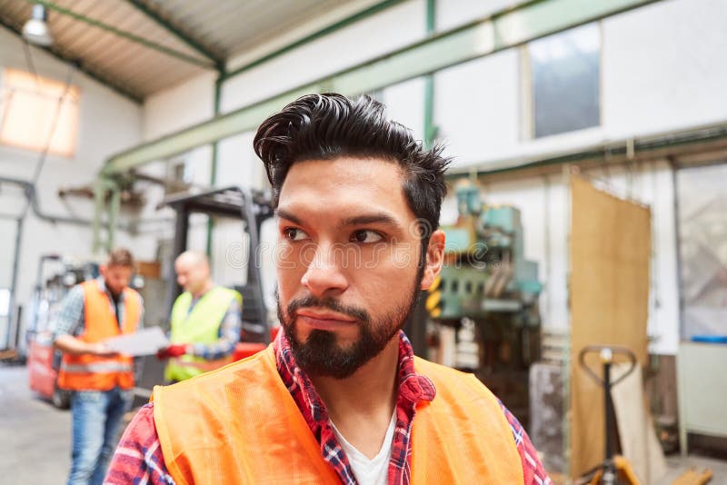 Workers in Factory Give High Five for Motivation Stock Photo - Image of ...