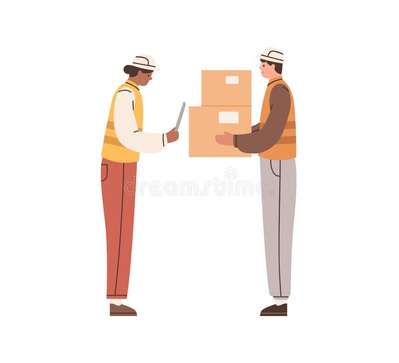 Inventory Checking Workers Stock Illustrations – 57 Inventory Checking ...