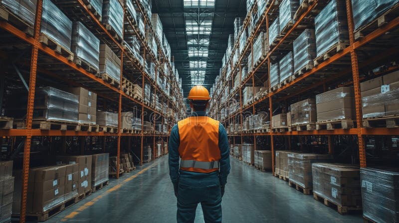 Warehouse Workers Utilizing Exoskeletons for Efficient Material ...