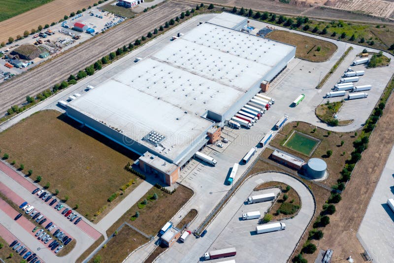 Warehouses for the Delivery and Transportation of Goods, the Appearance ...