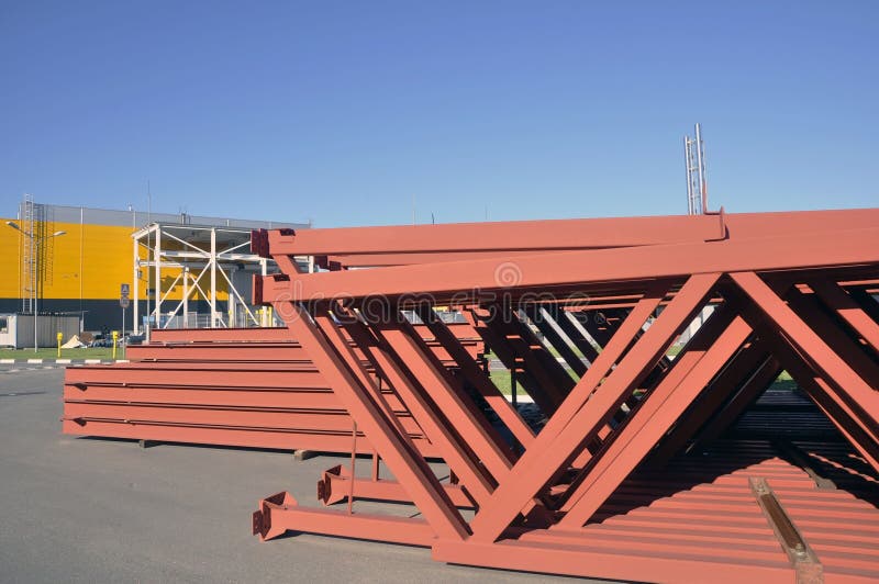 Warehousing of Finished Metal Structures for Subsequent Installation ...