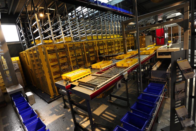 Warehousing and Stockkeeping for Storage and Distribution Stock Image ...