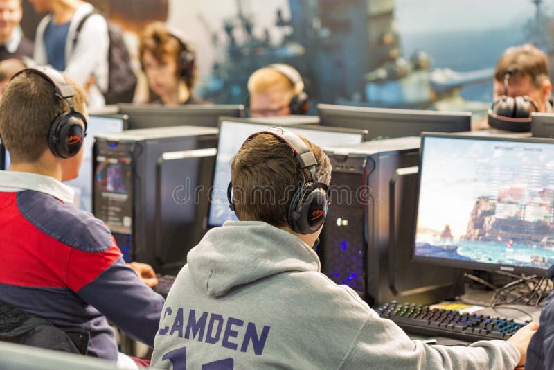 Wargaming Booth during CEE 2017 in Kiev, Ukraine Editorial Stock Image ...