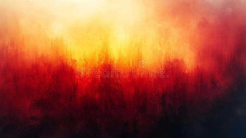 Fiery Red and Yellow Abstract Gradient Texture Stock Illustration ...