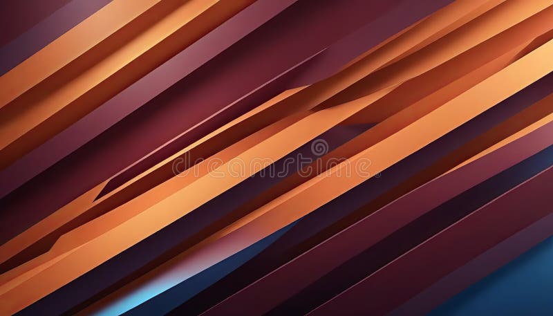 Warm Abstract Orange Linear Background Stock Illustration ...