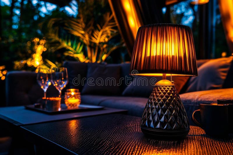 Warm Ambient Lighting Collection Stock Photo - Image of glow, ambient ...