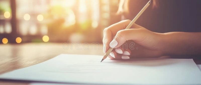 In Warm Ambient Lighting, Handwriting in Warm Hues Reflects Focus ...