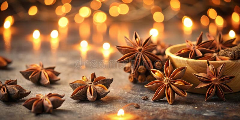 Warm Aromatic Spices and Glowing Lights Create a Cozy and Inviting ...