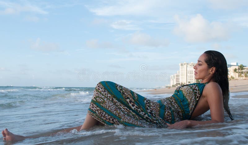 In the warm Atlantic Ocean stock photo. Image of smile - 32084408