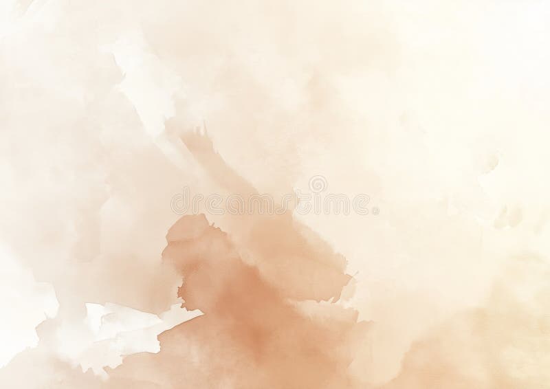 Warm Beige and Brown Watercolor Texture with Soft Blended Patterns ...