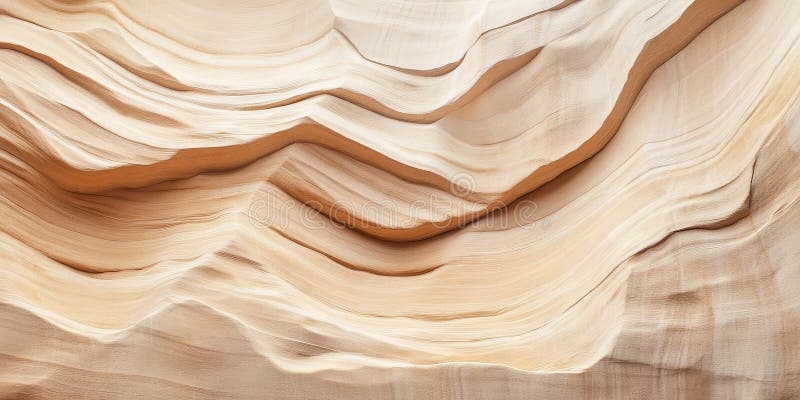 Warm Beige Sandstone Texture with Natural Layers and Subtle Light ...