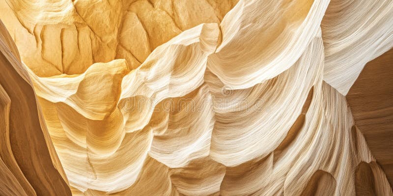 Warm Beige Sandstone Texture Natural Layers Subtle Light Shadows Stock ...