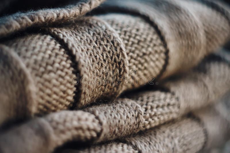 Beige Wool Fabric Textile Texture Stock Image - Image of material ...
