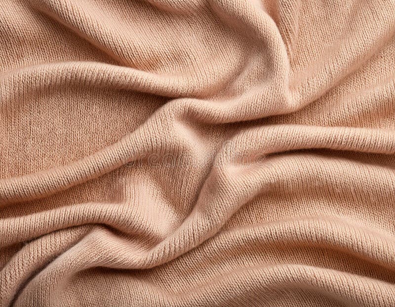 Warm Beige Wool Texture Background with Thick, Textured Surface Stock ...