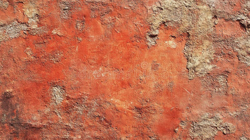 Warm Brick Red Canvas with a Coarse, Rugged Surface and Natural Look ...