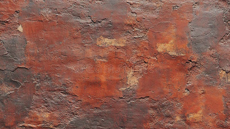 Warm Brick Red Canvas with a Coarse, Rugged Surface and Natural Look ...
