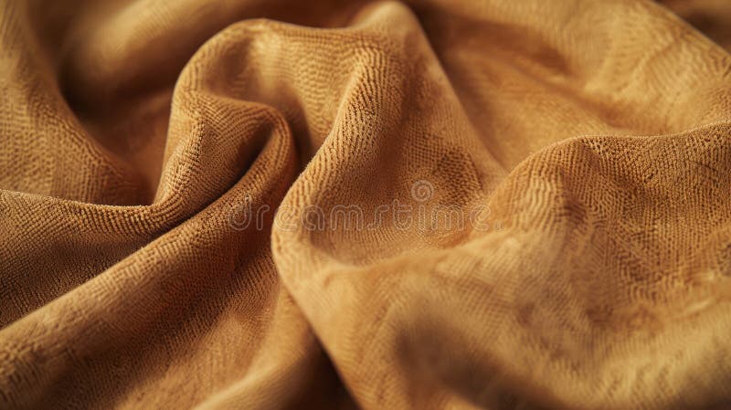 Warm Brown Suede Fabric Close-Up, Ideal for Textiles, Interior Design ...