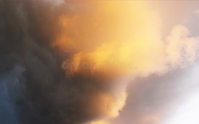 Warm & Cold Cloud Pattern Stock Image - Image of detailed, colours ...