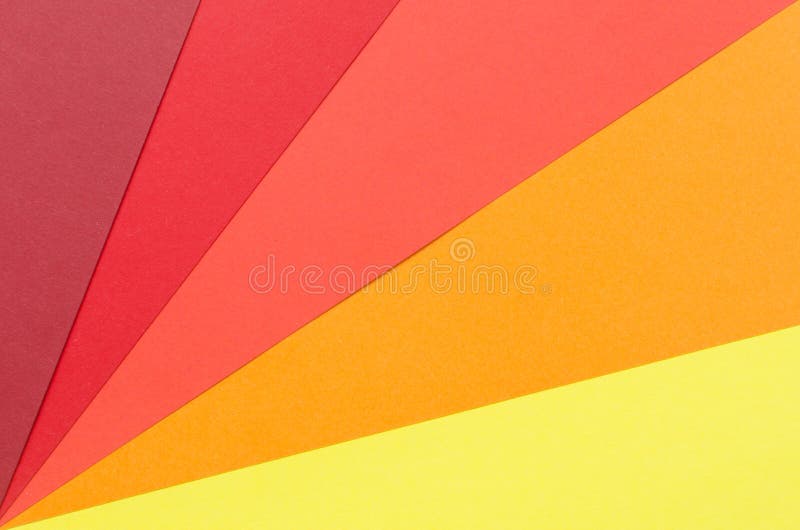 Warm-colored Construction Paper Rays Stock Photo - Image of tonality ...