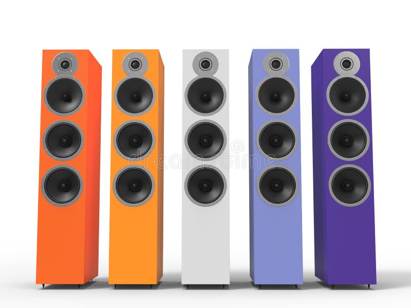 Front View Speaker Box Stock Illustrations – 172 Front View Speaker Box ...