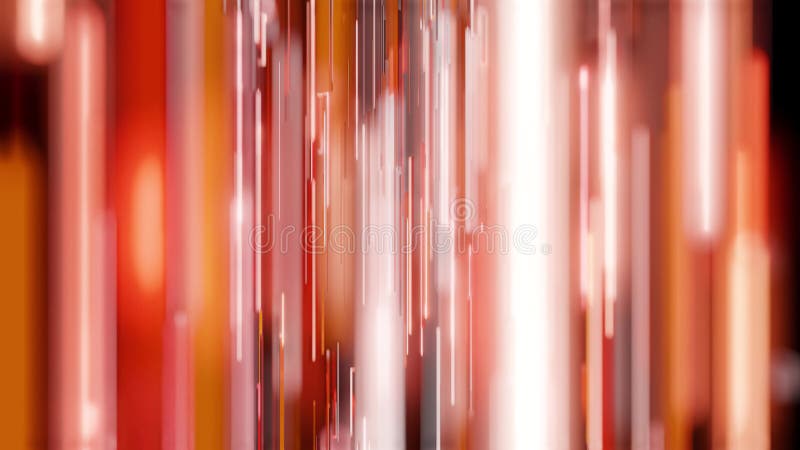 Warm Colored Vertical Stripes Background - 3D Illustration Stock ...