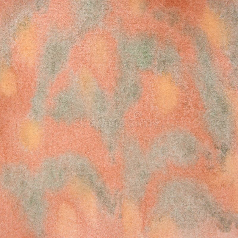 Warm Colors Abstract Watercolor Background Stock Illustration ...
