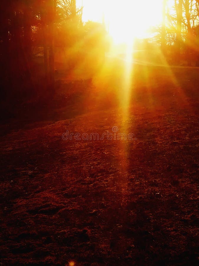 The Warm Colors within a Sunset Can Be so Captivating Stock Image ...