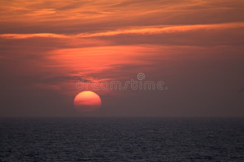 Warm colors at sunset stock image. Image of dawn, nature - 177482327