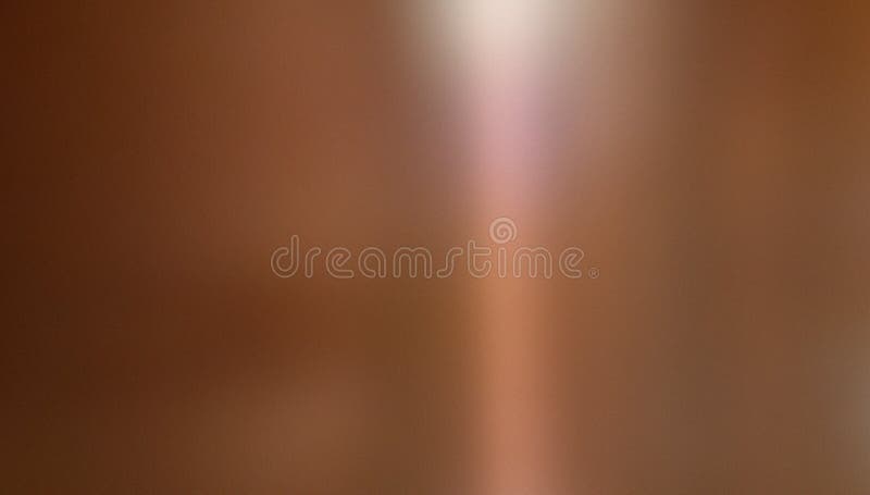 Warm Copper Gradient Background. Shiny, Reflective and Abstract Brown ...
