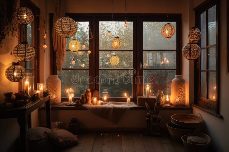 Glow Warm Window Stock Illustrations – 396 Glow Warm Window Stock ...