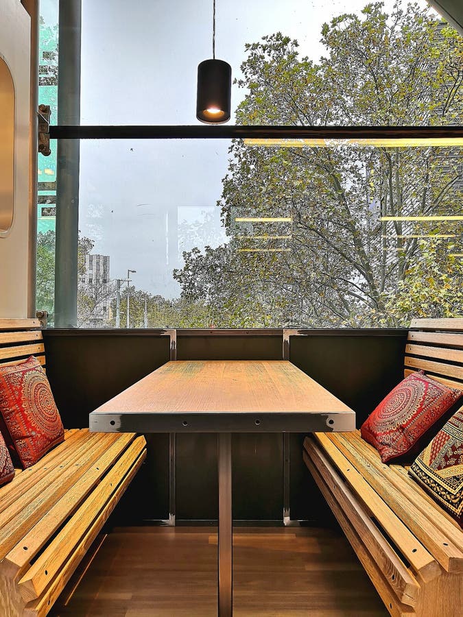 Warm Cozy Seating Over a Nice View Stock Photo - Image of seating, nice ...