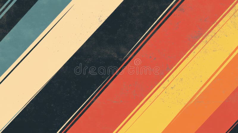 Warm Diagonal Color Stripes Stock Photo - Image of contemporary ...