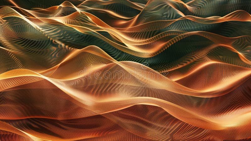 Warm Toned Abstract Wave Patterns Stock Photos - Free & Royalty-Free ...
