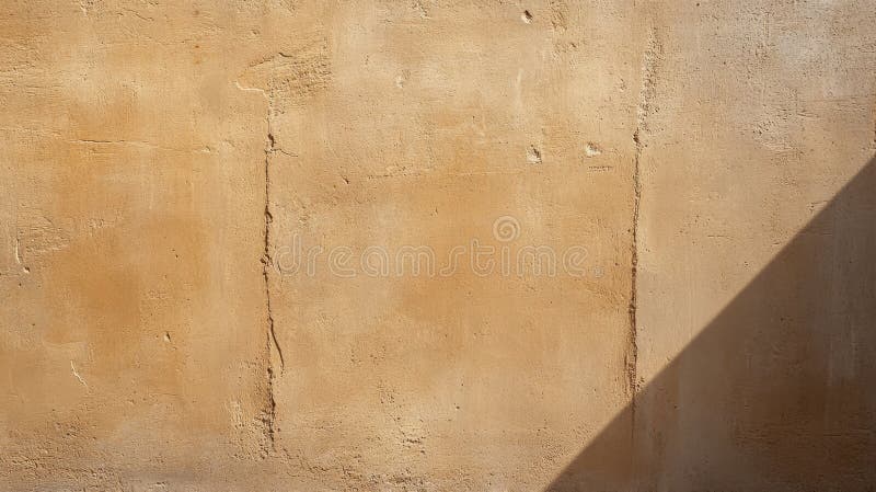 A Warm Earthy Wall Texture with Subtle Shadow Perfect for Minimalist or ...
