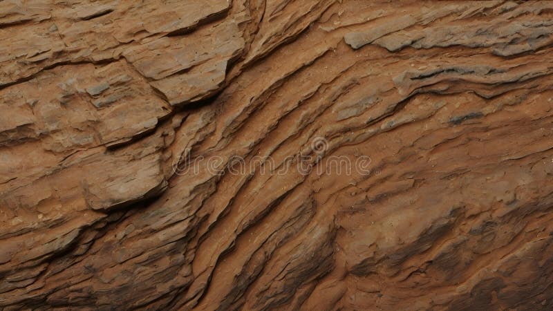 Warm Earthy Weathered Sandstone Texture with Visible Layers Stock Photo ...