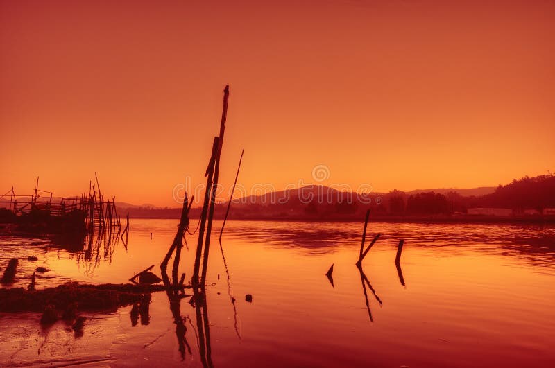 Warm evening. stock image. Image of nile, summer, sunsets - 17888735